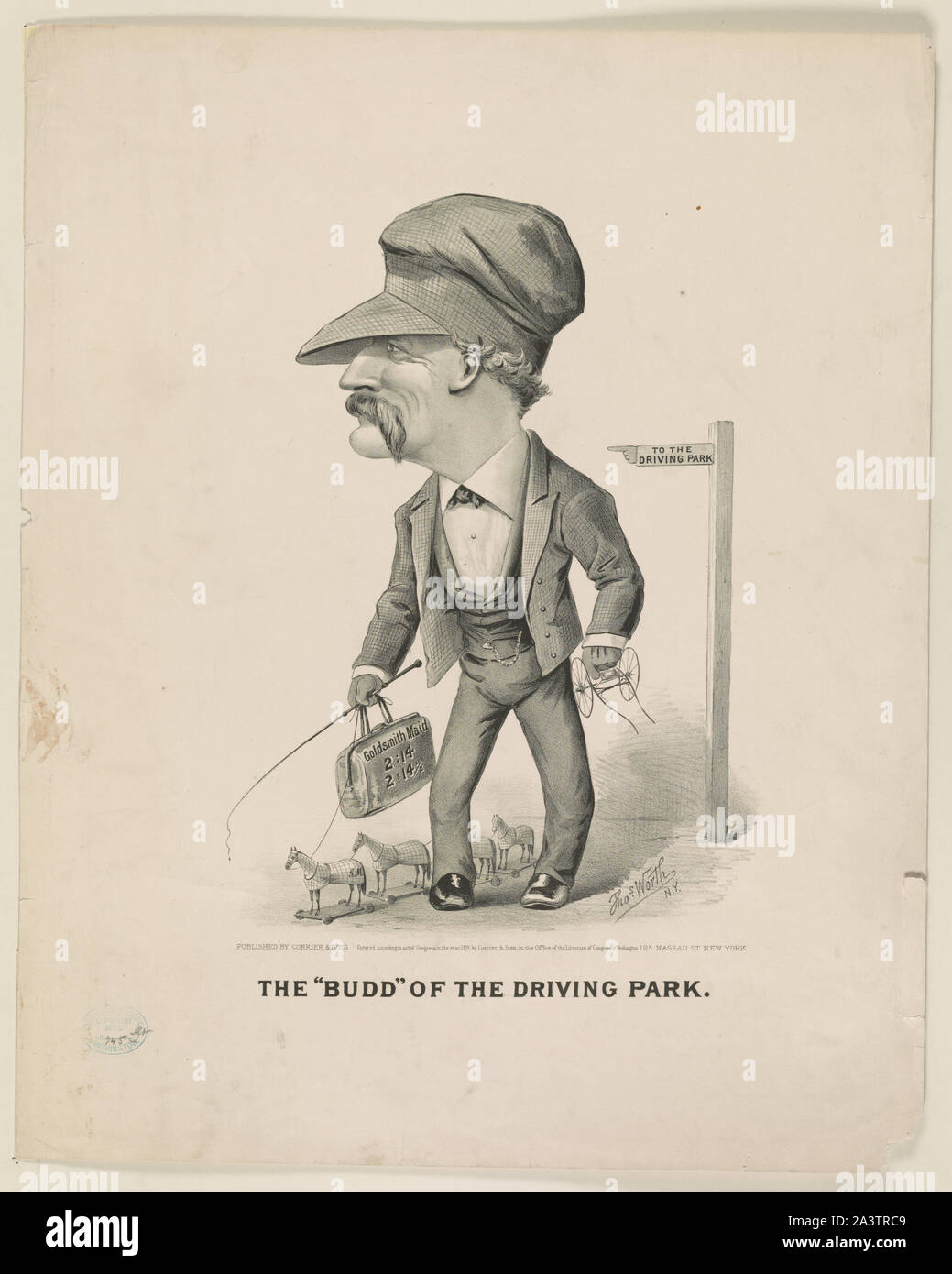 The Budd of the driving park Stock Photo - Alamy