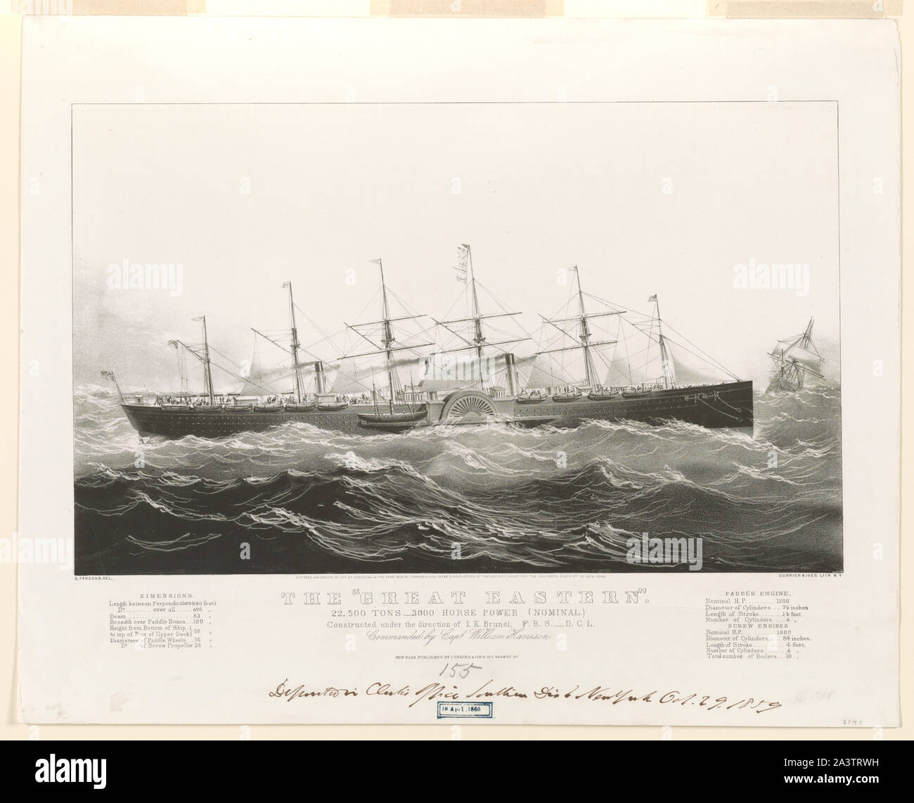 The Great Eastern Stock Photo - Alamy