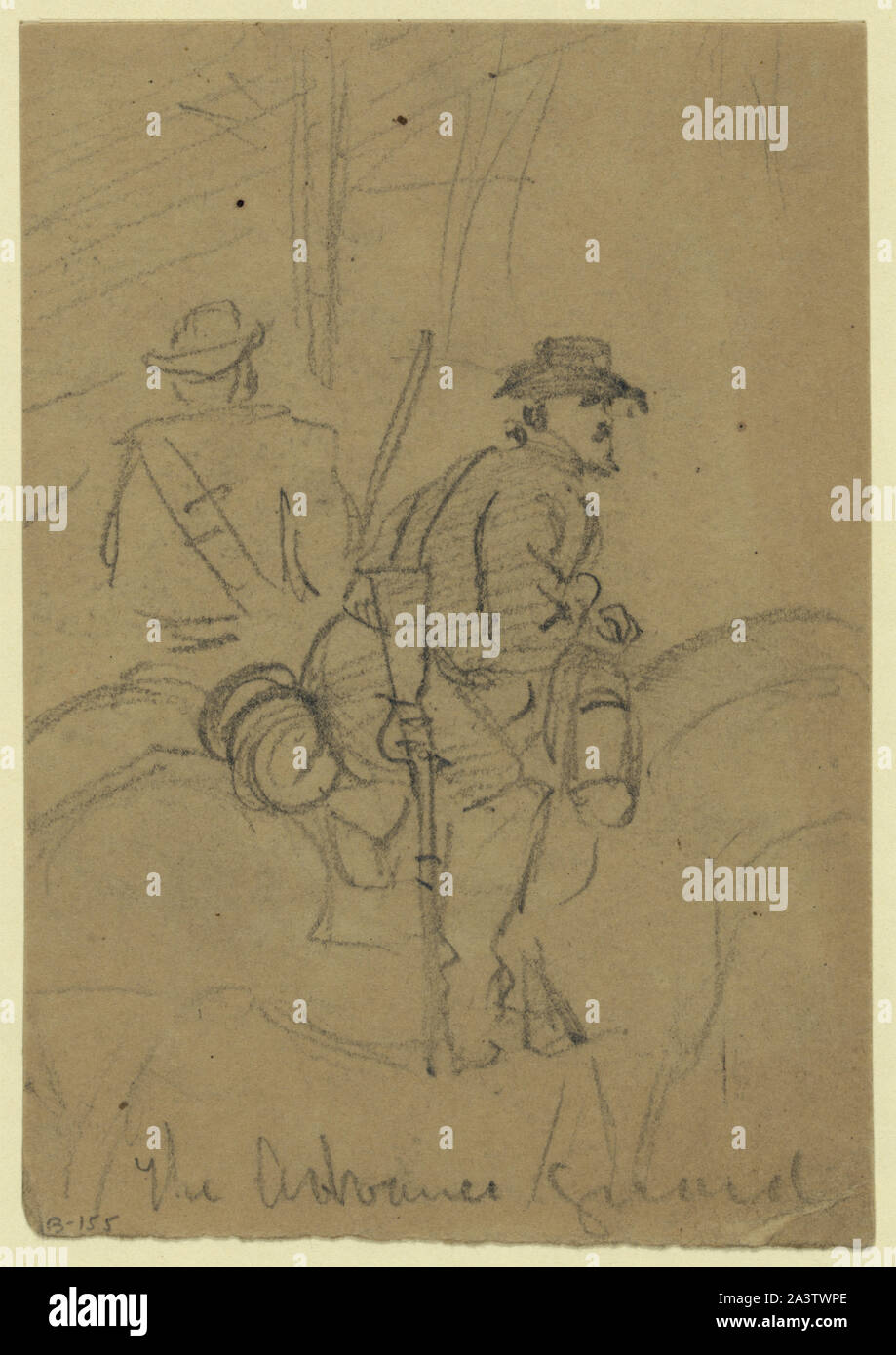 The advance guard Stock Photo - Alamy