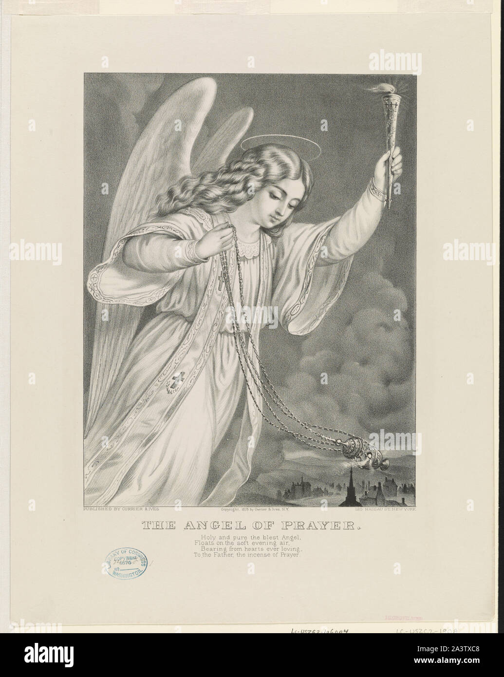 Angel at prayer hi-res stock photography and images - Alamy