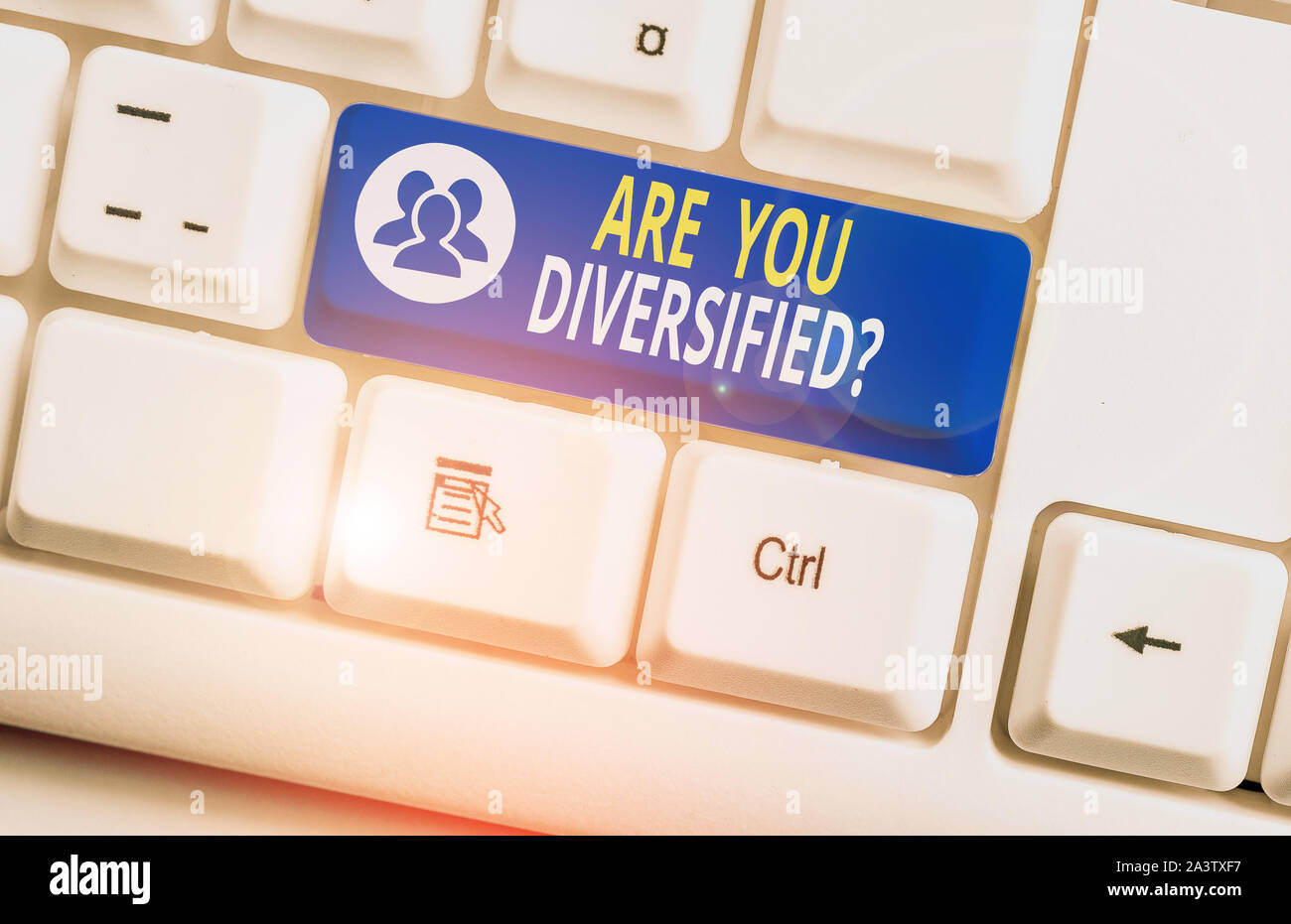 Handwriting text writing Are You Diversified Question. Conceptual photo ... Handwriting text writing Are You Diversified Question. Conceptual photo ...