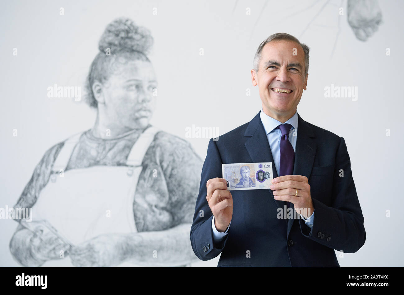Mark carney bank note hi-res stock photography and images - Alamy