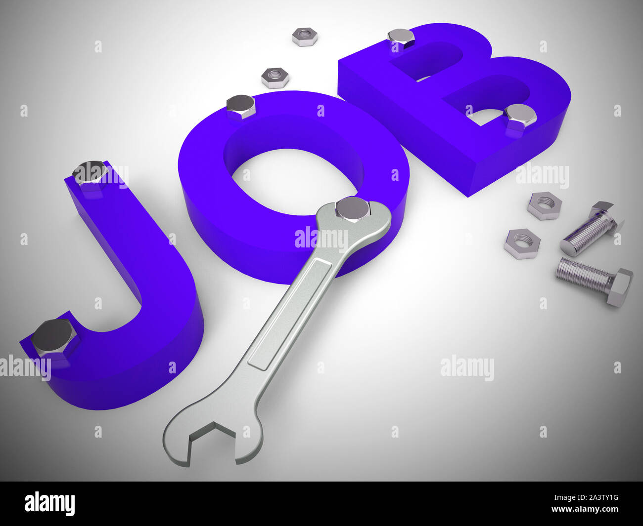 Job concept icon means a career or position in employment. Recruitment ...