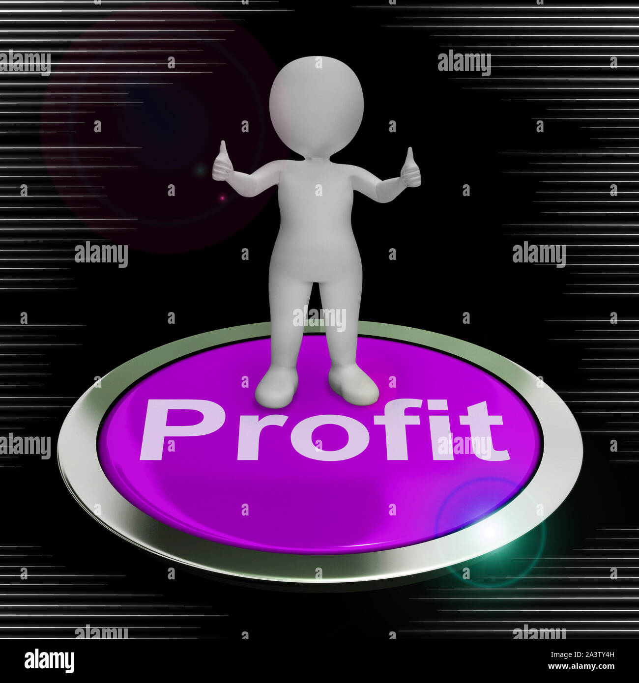 Profitability investment 3d icon hi-res stock photography and images ...