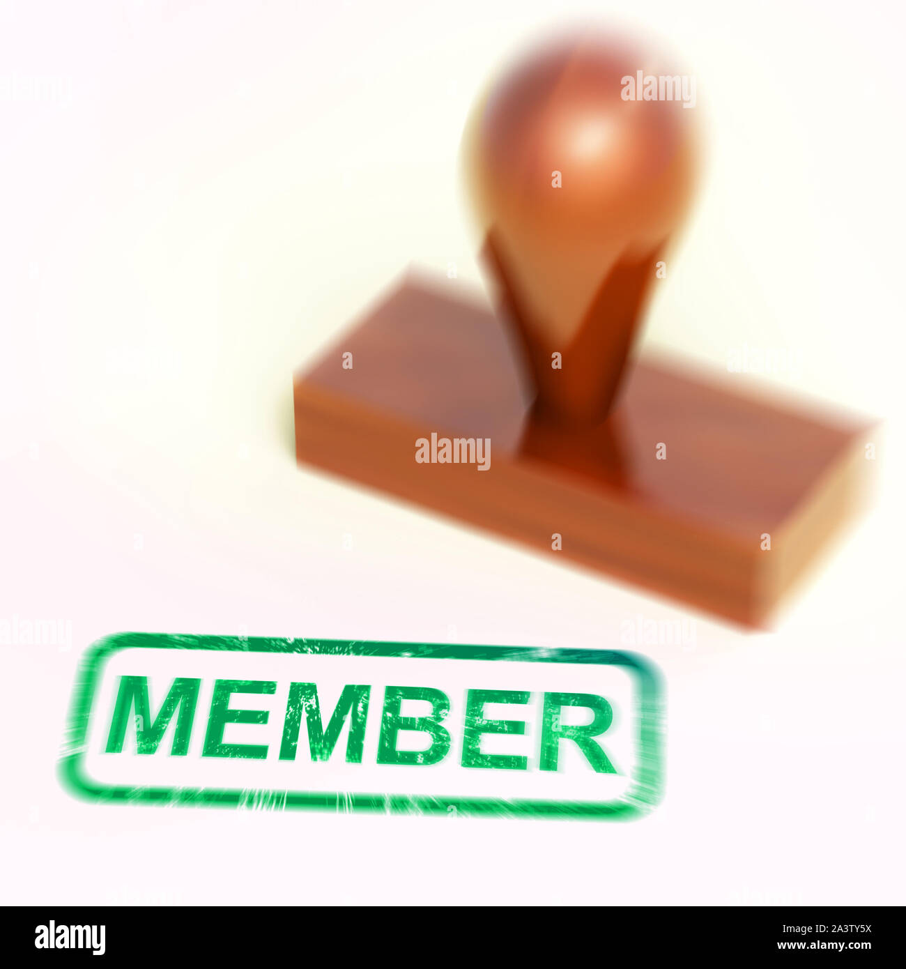 Become a member stamp hi-res stock photography and images - Alamy
