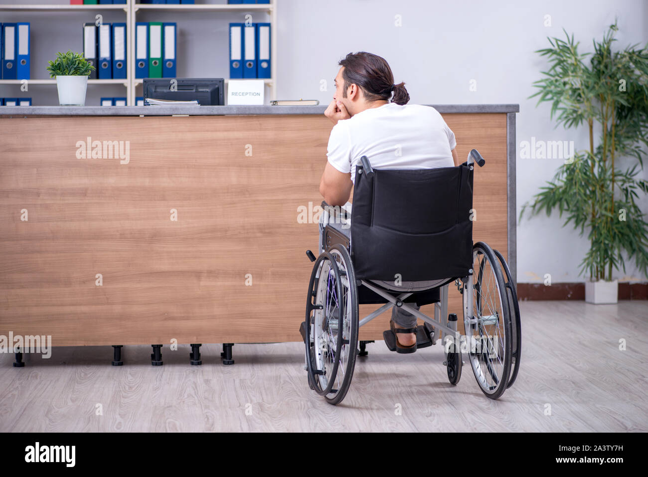 Service counter wheel chair hi-res stock photography and images - Alamy