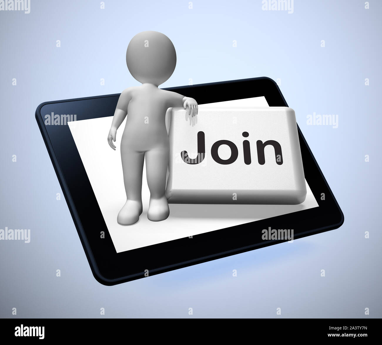 Join concept icon means registration or signing up. Enlisting and ...