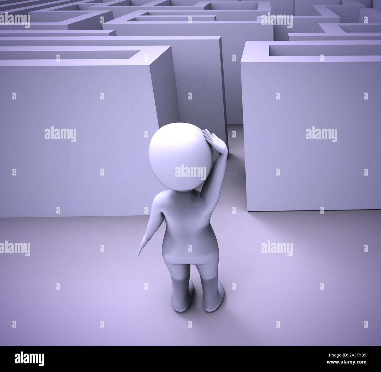 Confused by a maze and Bewildered on solution. Choosing a path or ...