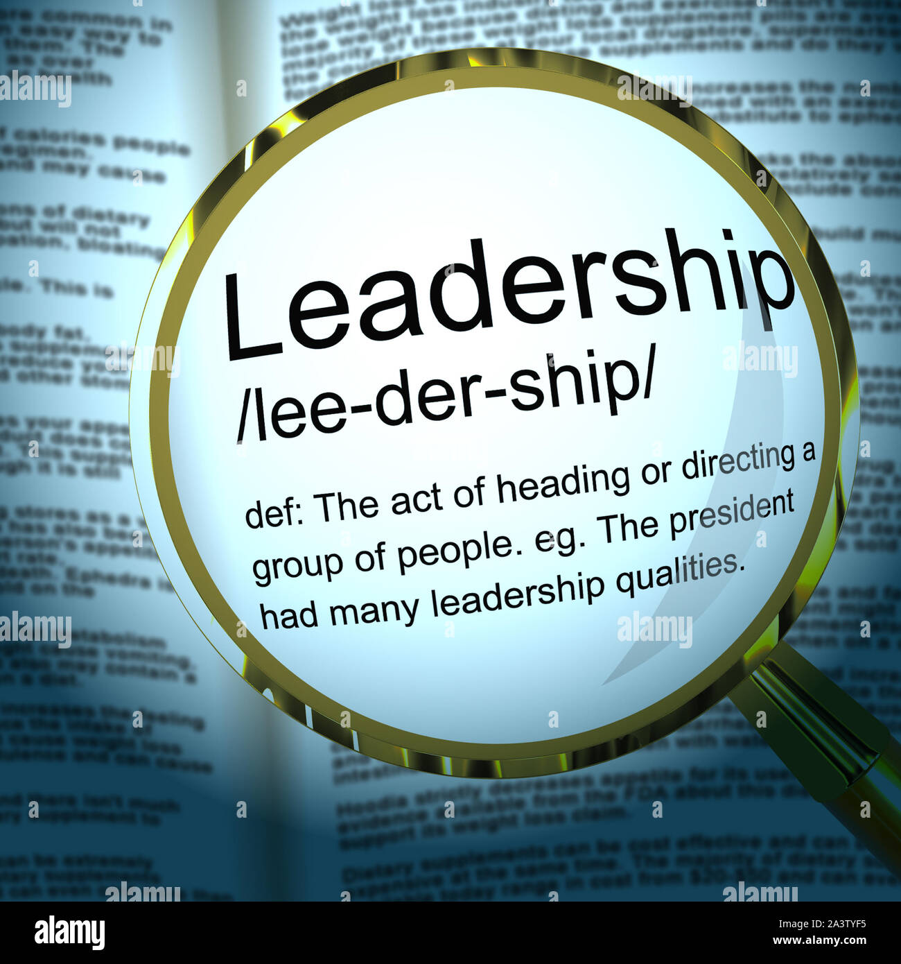 Leadership concept icon means taking control and being in control. A ...