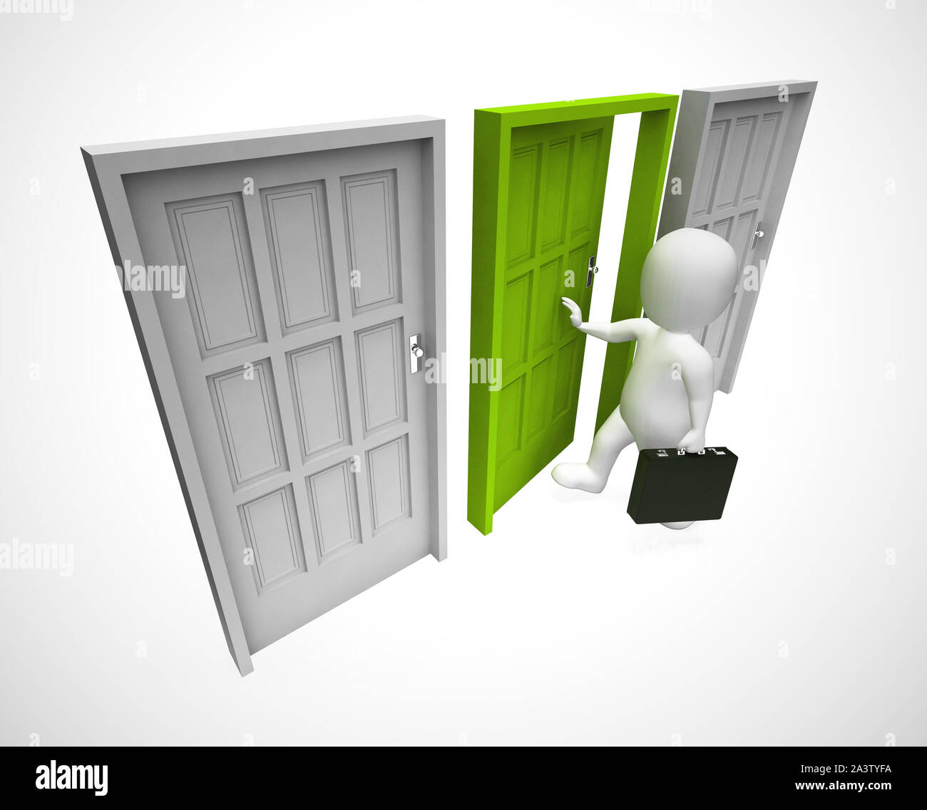 Opportunity Knocks at the door of chance and good luck. Select a ...