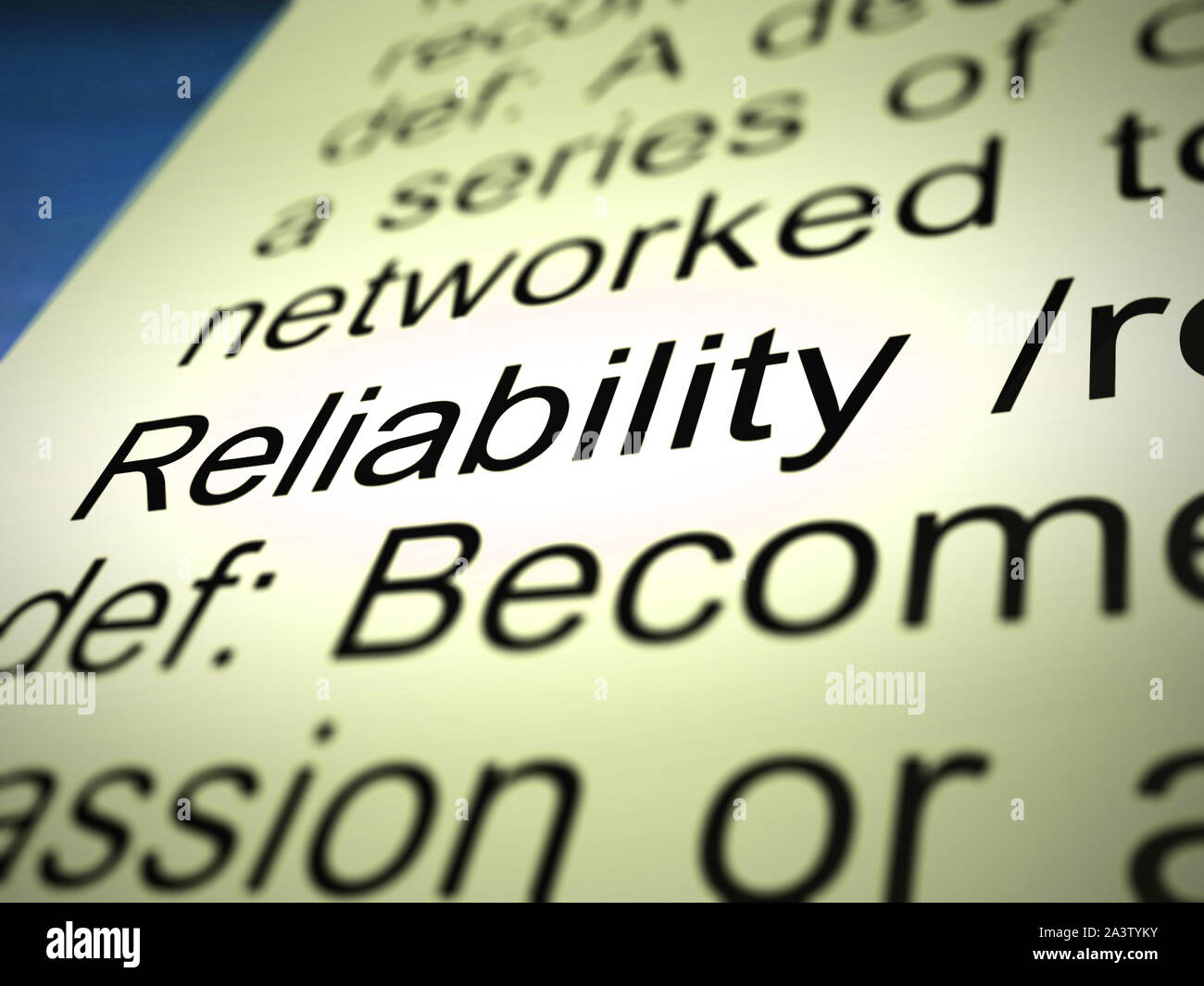 Reliability and dependability hi-res stock photography and images - Alamy