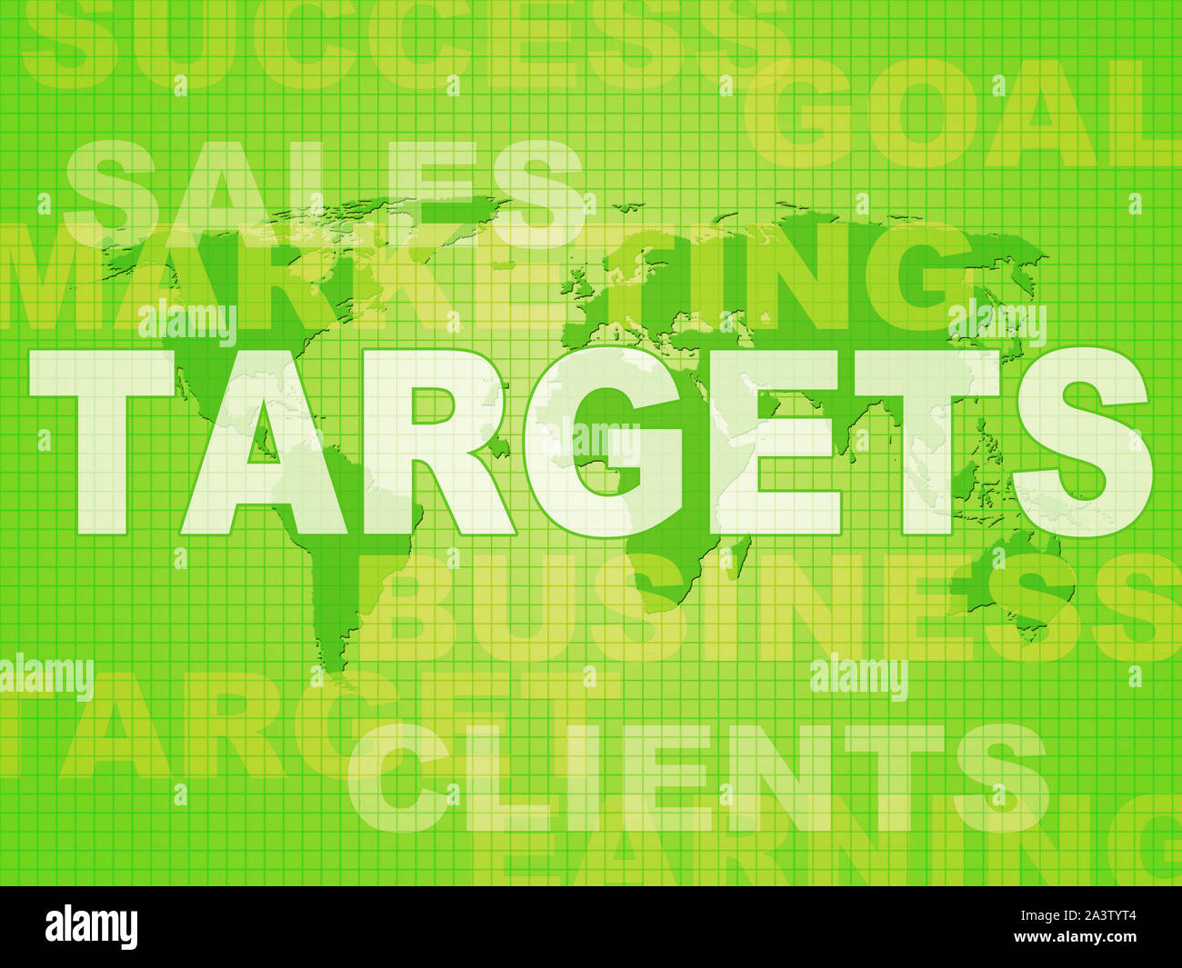 Business targets concept icon means focus on achievement and Vision ...