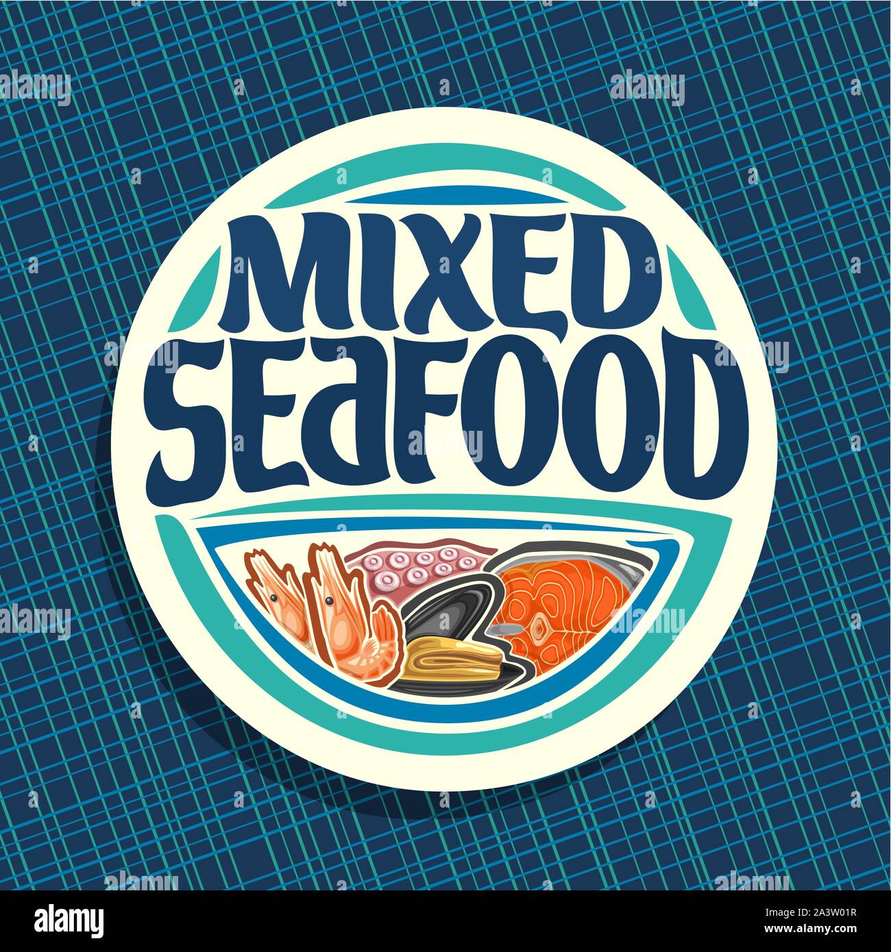 Seafood Logo Vector