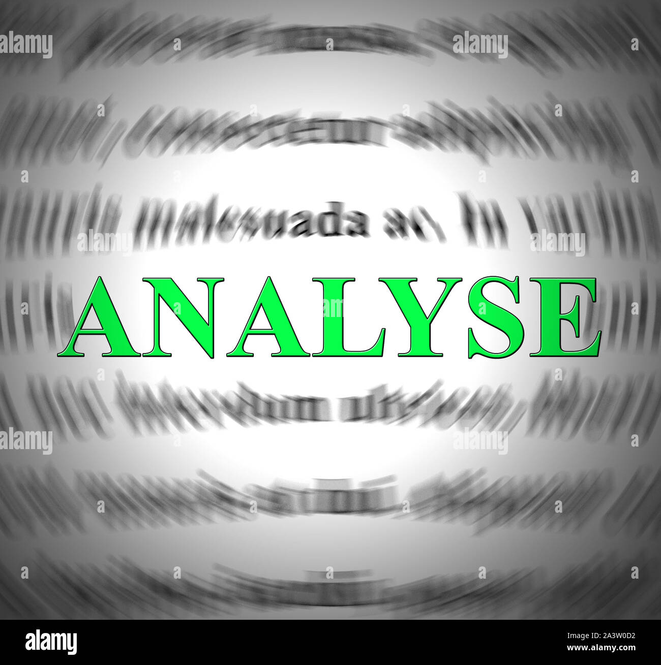 Analysis or analyse concept icon shows scrutiny of data or finances ...