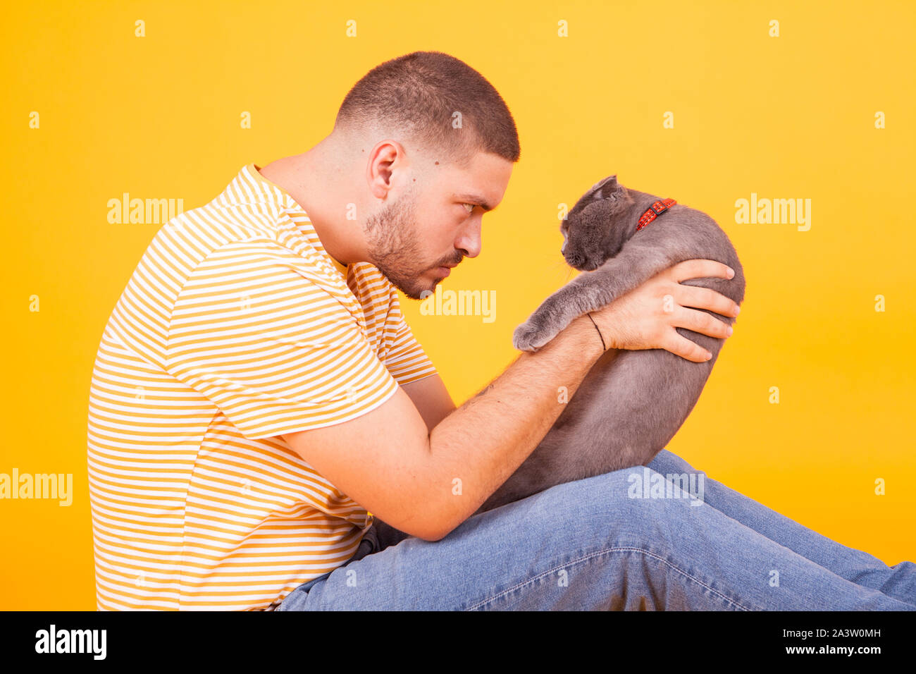 Cattery man hi-res stock photography and images - Alamy