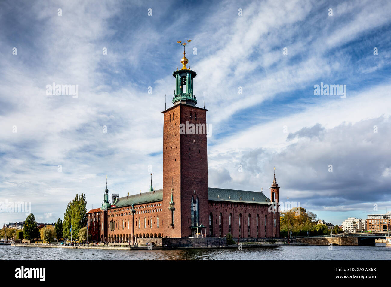 Stockholm city hall blue hall hi-res stock photography and images - Alamy