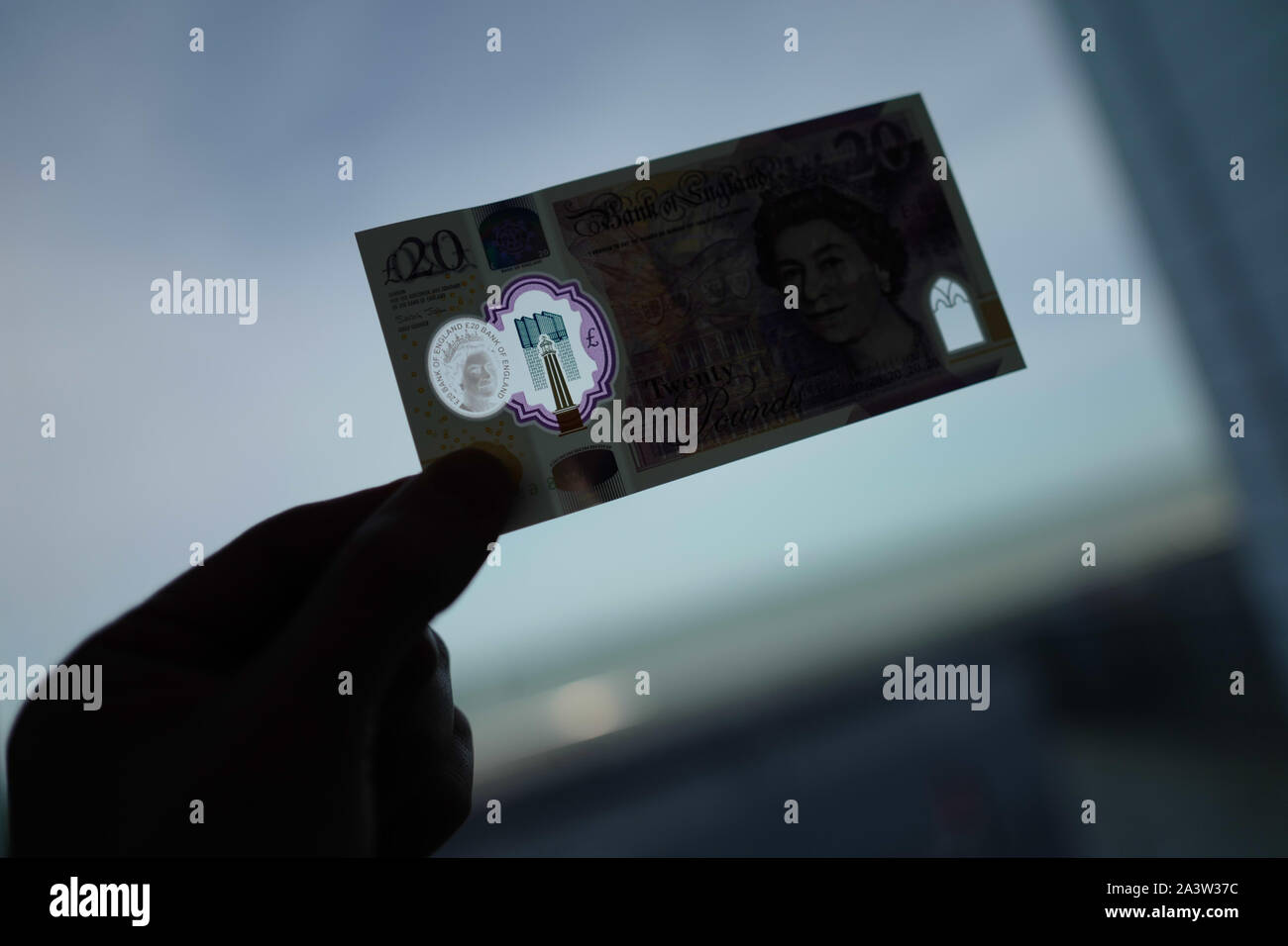 The unveiling of the full design of the new ??20 note featuring JMW ...