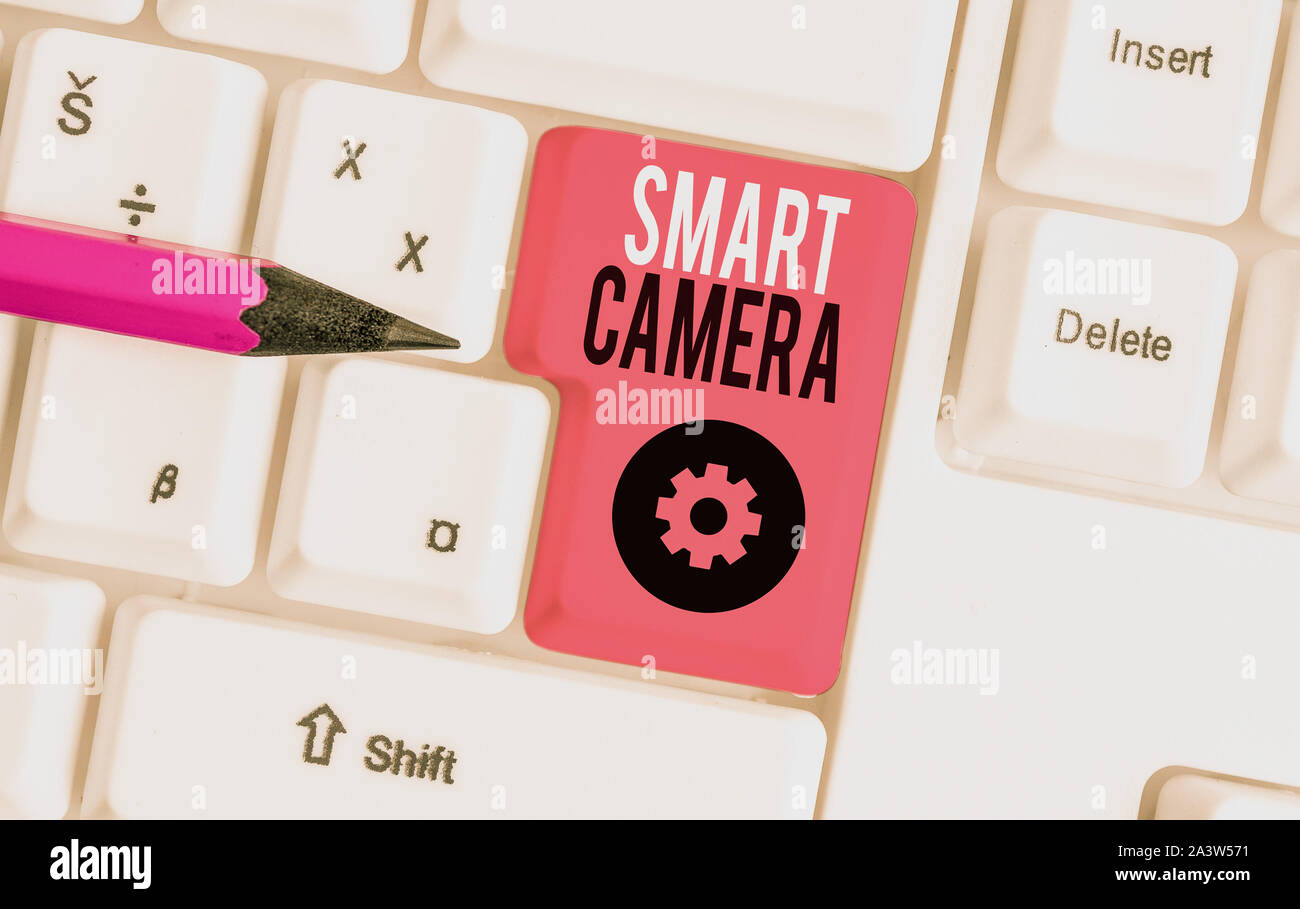 Handwriting text Smart Camera. Conceptual photo individual image ...