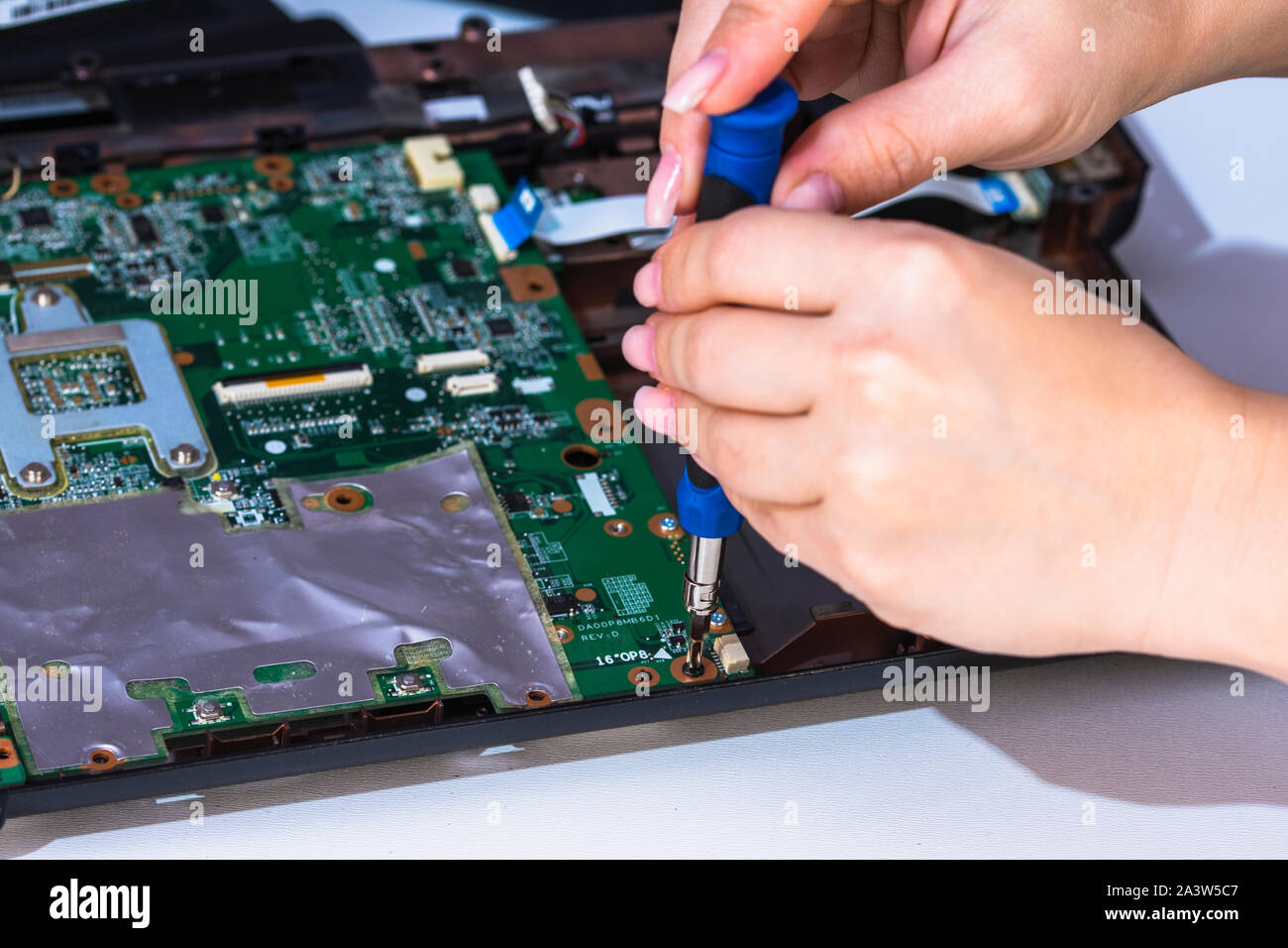 Notebook motherboard hi-res stock photography and images - Alamy