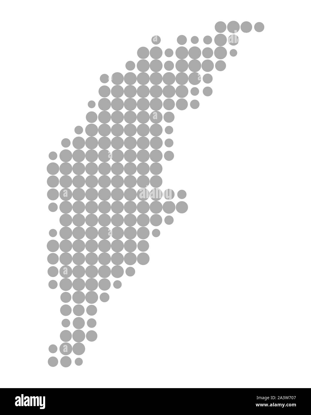 Map of Gotland Stock Photo - Alamy