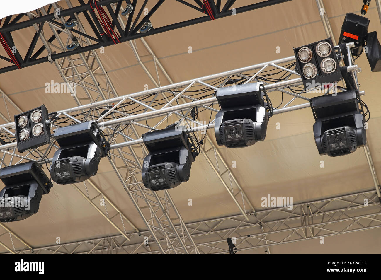 Large spotlights hi-res stock photography and images - Alamy