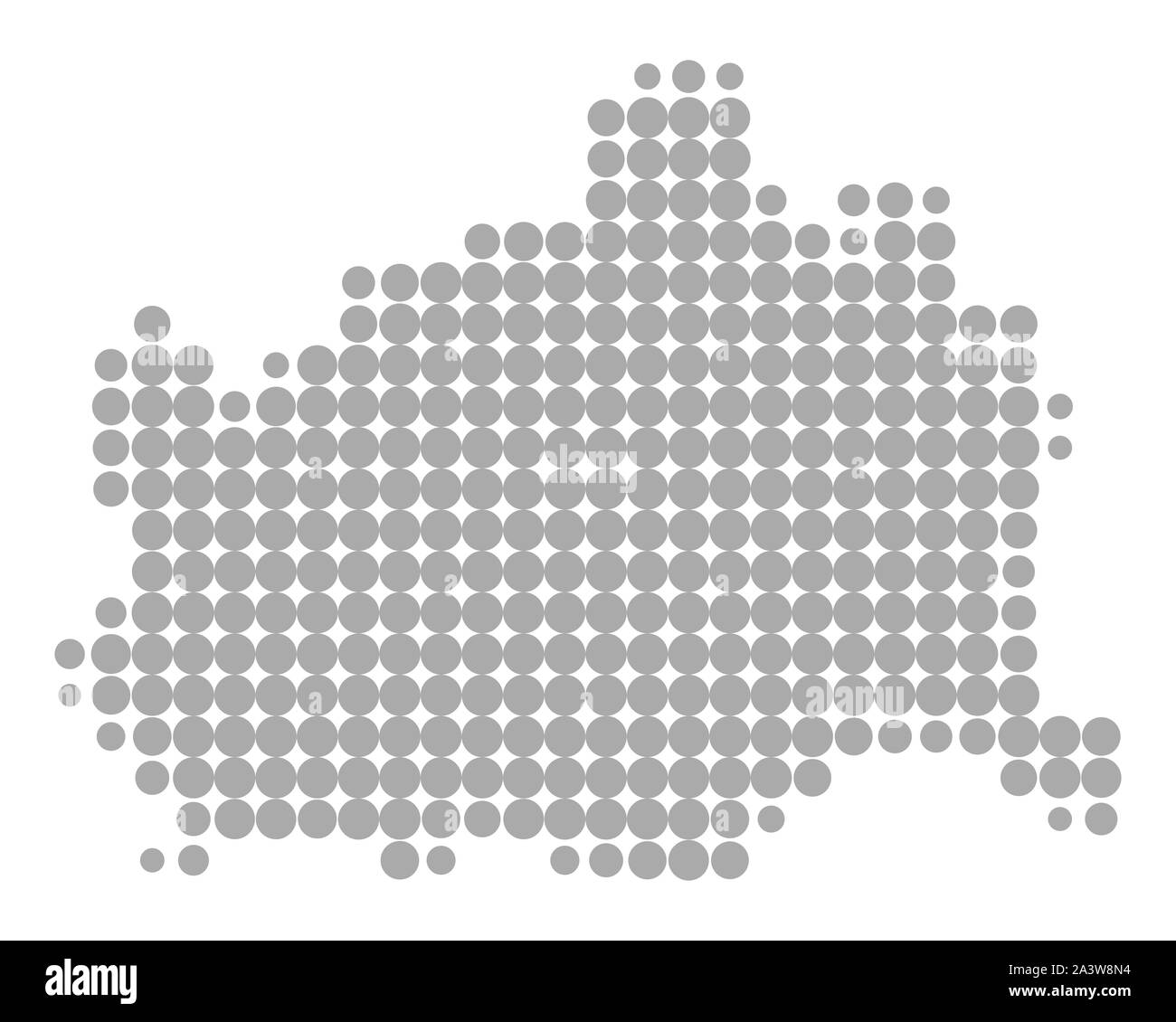Map of Vienna Stock Photo - Alamy