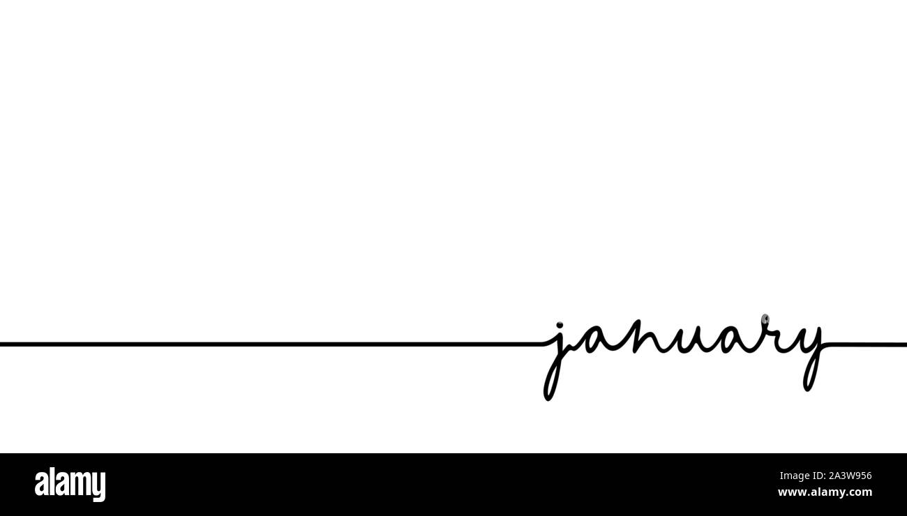 Continuous calendar Cut Out Stock Images & Pictures - Alamy