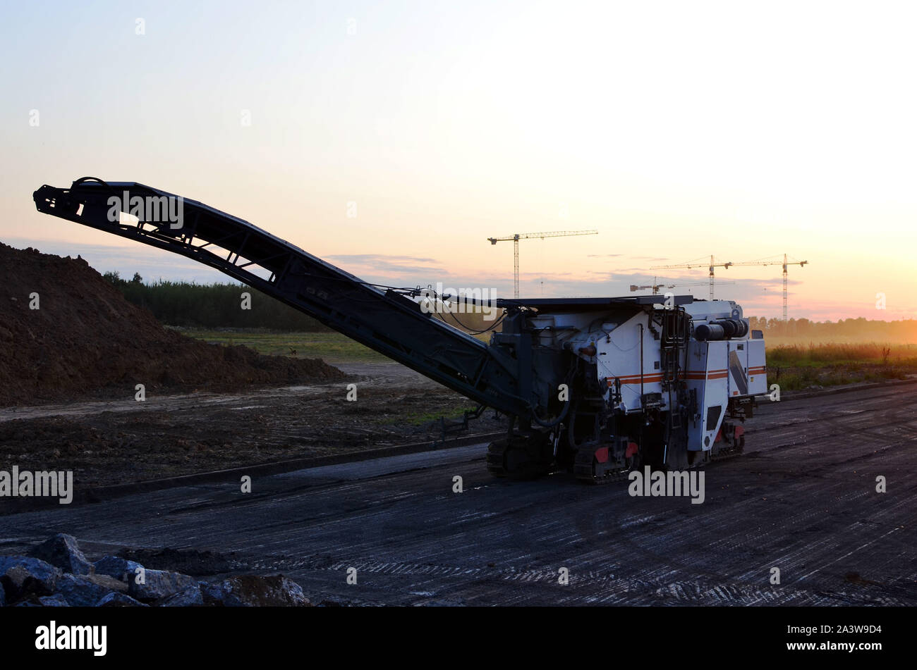 Cold milling machines are used for the quick, highly efficient removal ...