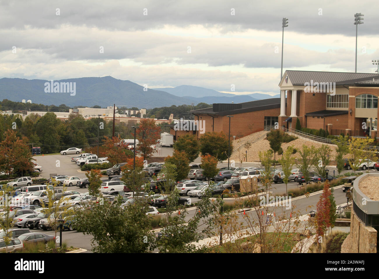 Lynchburg, VA, USA. View of the Liberty University campus Stock Photo ...