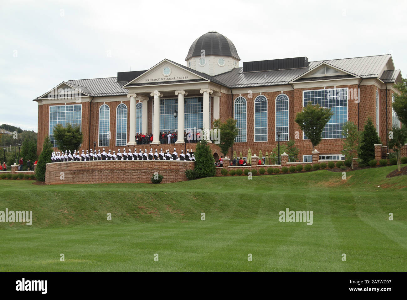 Lynchburg, VA, USA. The "Spirit of the Mountain" marching band ...