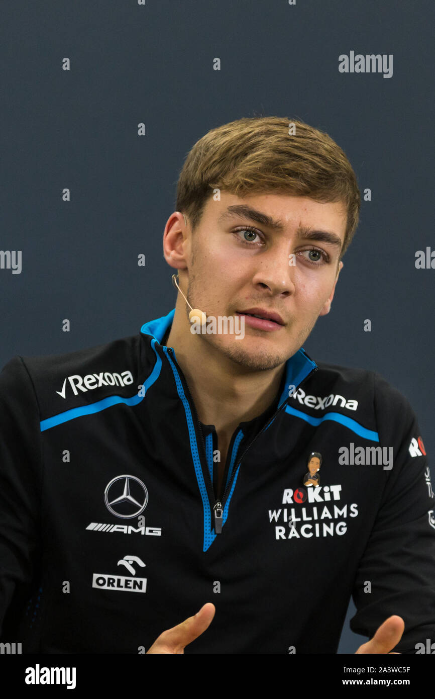 George russell driver number hi-res stock photography and images - Alamy