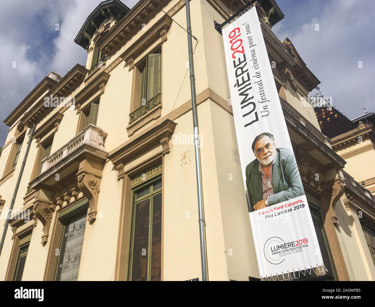 Next opening of 11th Lyons Lumiere Film Festival, Lyon, France Stock ...