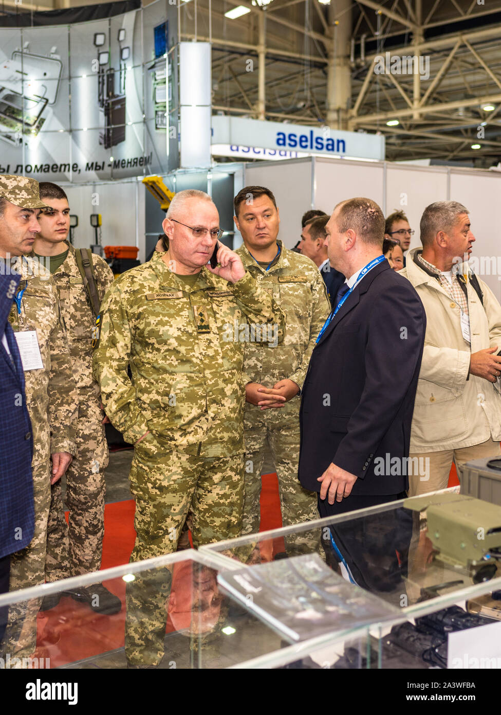 Kyiv, Ukraine – October 9, 2019: The Chief of the General Staff and ...