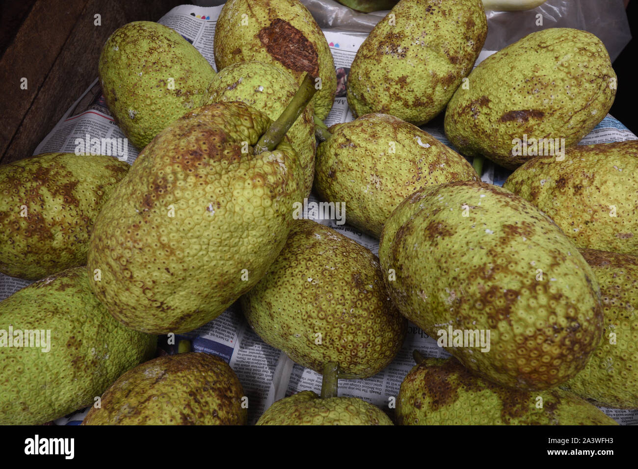 Local vegetable of the New Municipal Market. Panjim, Goa, India Stock ...