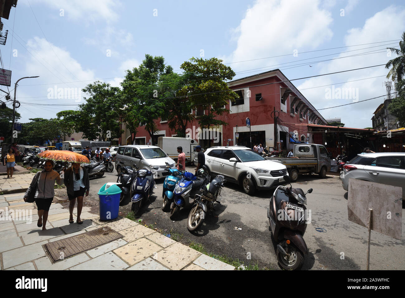 India goa panaji panjim market hi-res stock photography and images - Alamy