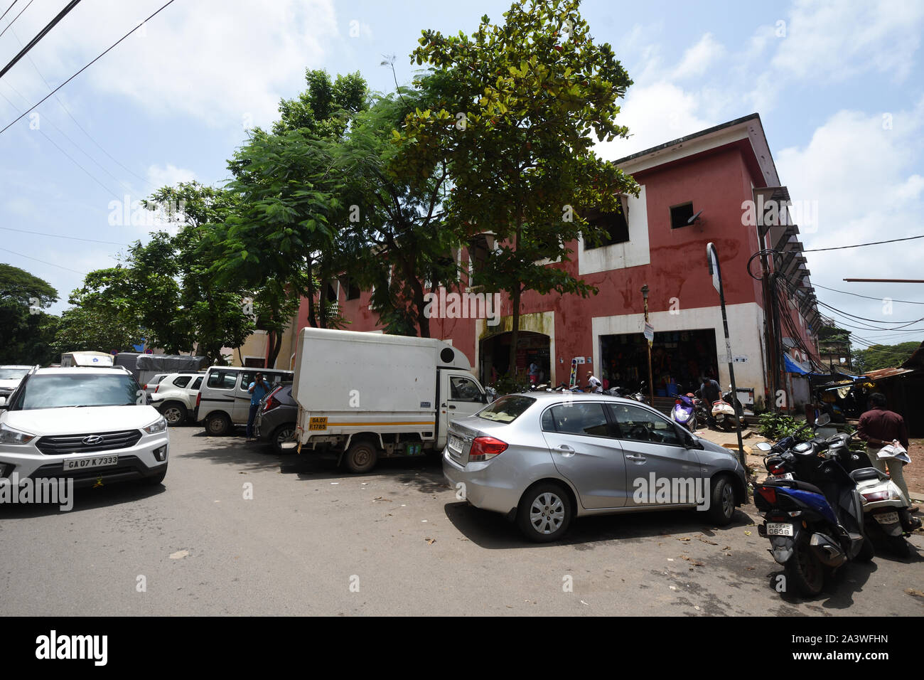 New Municipal Market. Panjim, Goa, India Stock Photo - Alamy