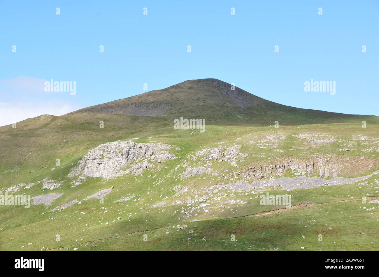 Murton Pike and scar, Northern Pennines Stock Photo - Alamy