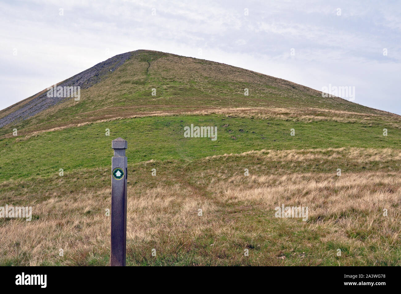 Route to the top of Murton Pike, Cumbria Stock Photo - Alamy