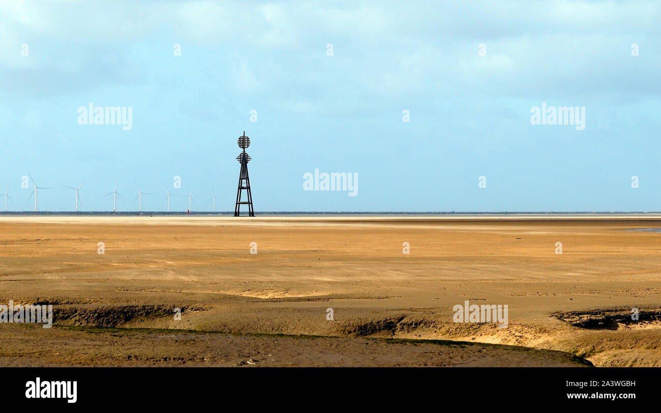 Swirling Sands at Hightown Beach Stock Photo - Alamy
