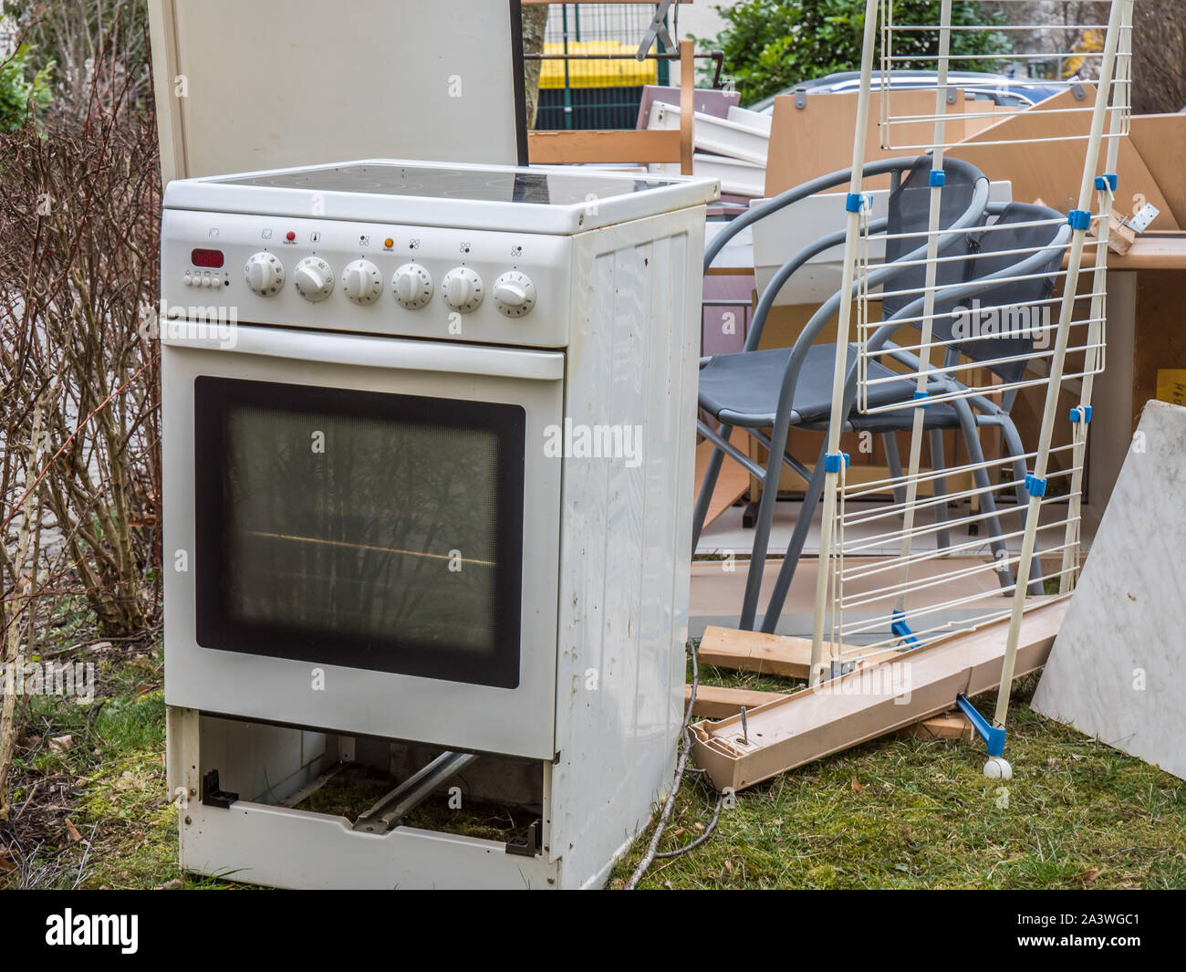 Waste electrical and electronic equipment Stock Photo - Alamy