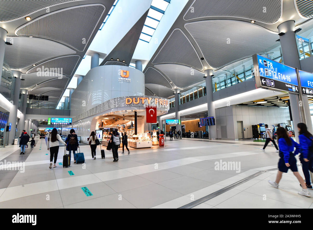 Turkey. Istanbul Ataturk Airport, inaugurated by Turkish President Recep Tayyip Erdogan on 29 ...