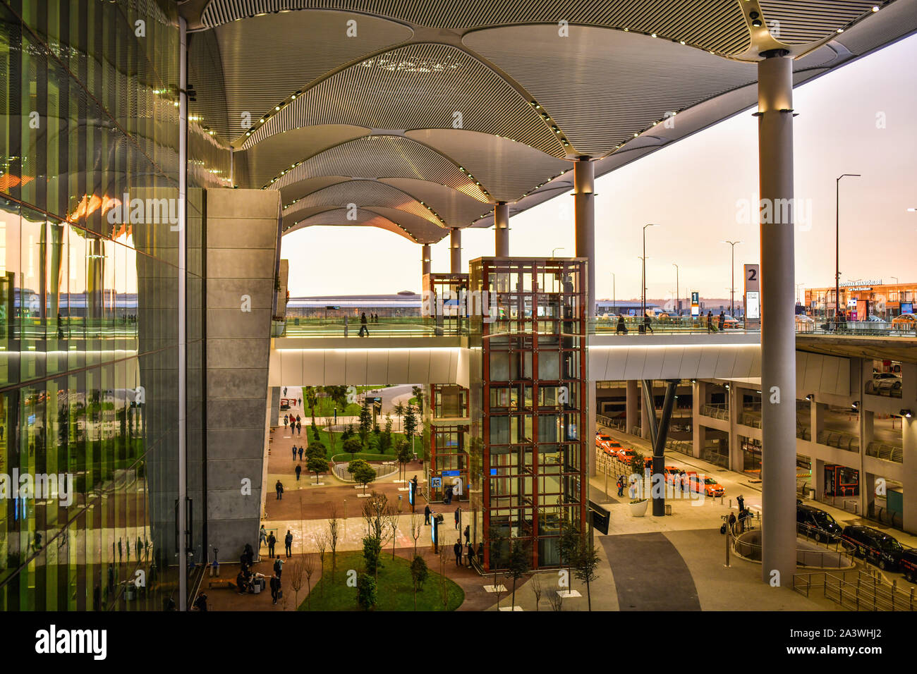 Turkey. Istanbul Ataturk Airport, inaugurated by Turkish President Recep Tayyip Erdogan on 29 ...