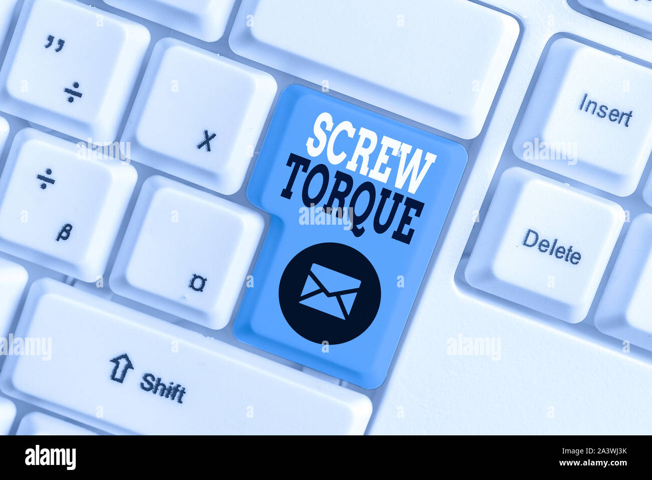 Conceptual hand writing showing Screw Torque. Concept meaning measure ...