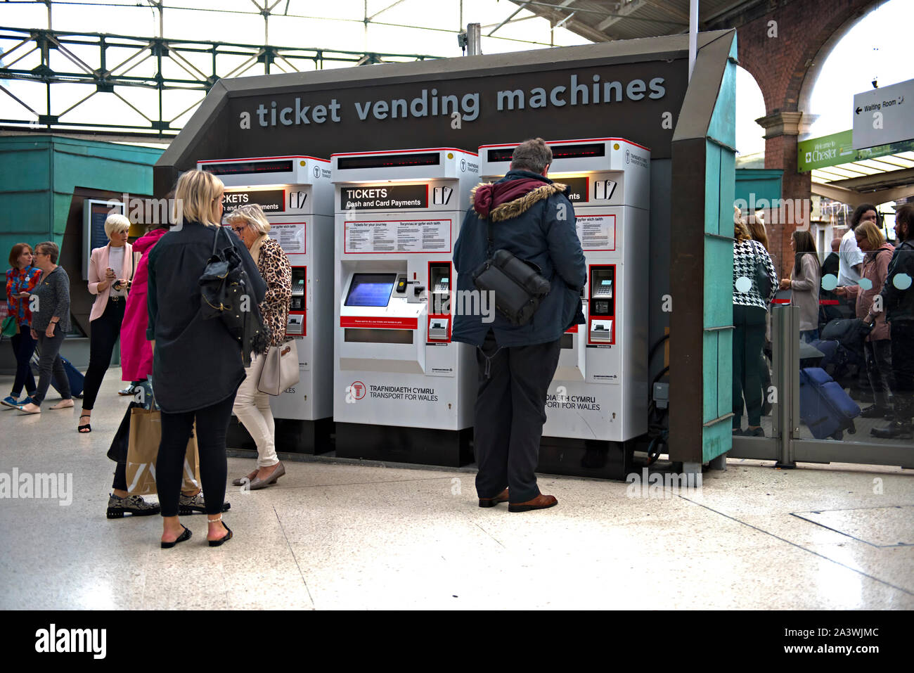 Waiting ticket machine hi-res stock photography and images - Alamy