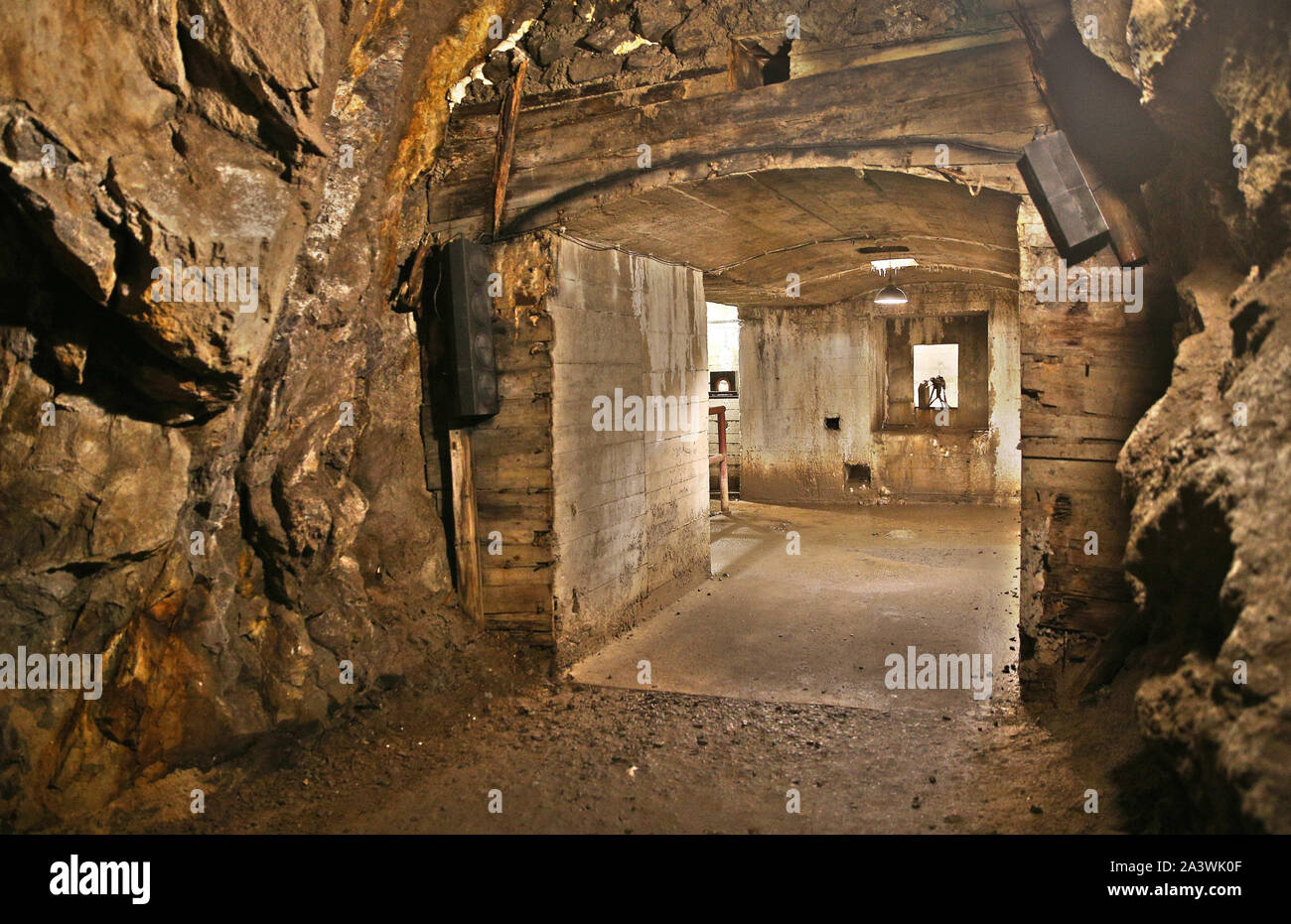 Rzeczka, Poland. 10th Oct, 2019. Riese (Giant) is the code name for a ...