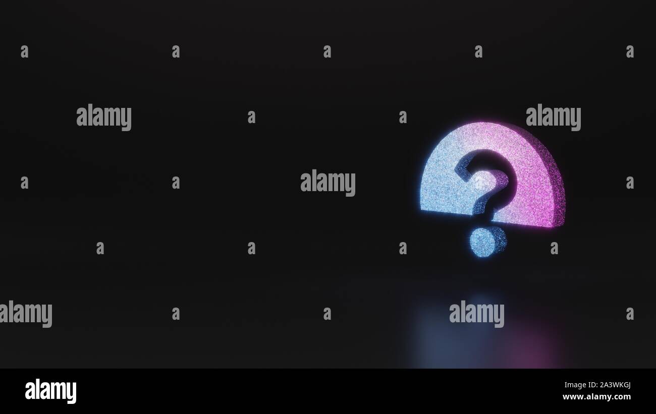 Pink glitter question mark hi-res stock photography and images - Alamy