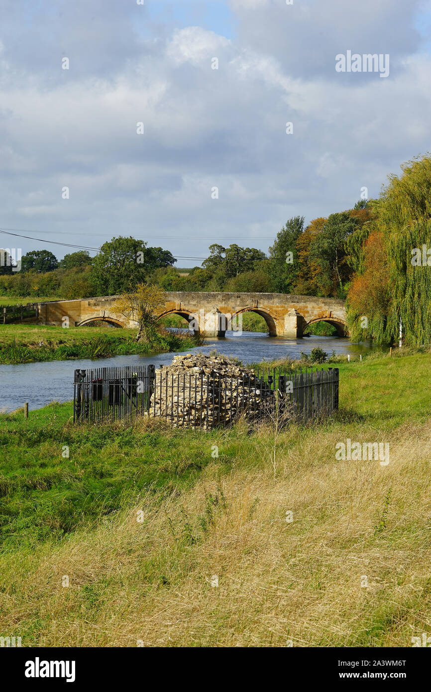 Site of fotheringhay castle hi-res stock photography and images - Alamy