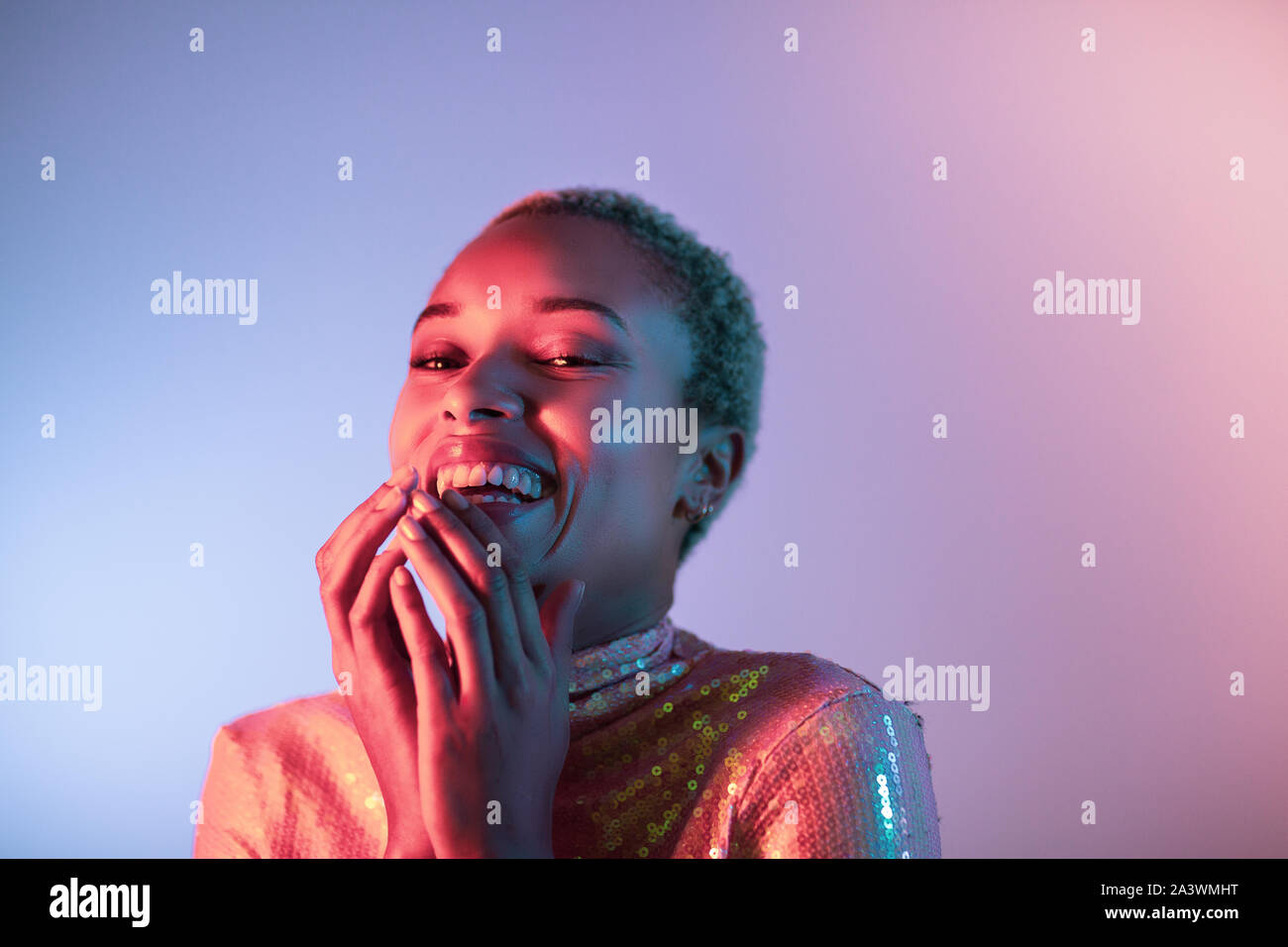 Female laughing hi-res stock photography and images - Alamy