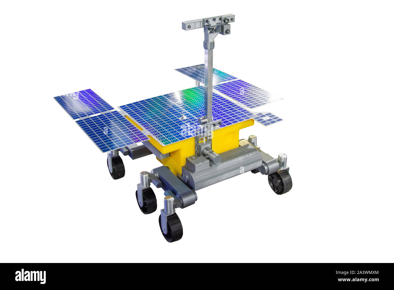 Research satellite probe of various space planets, satellites, bodies ...