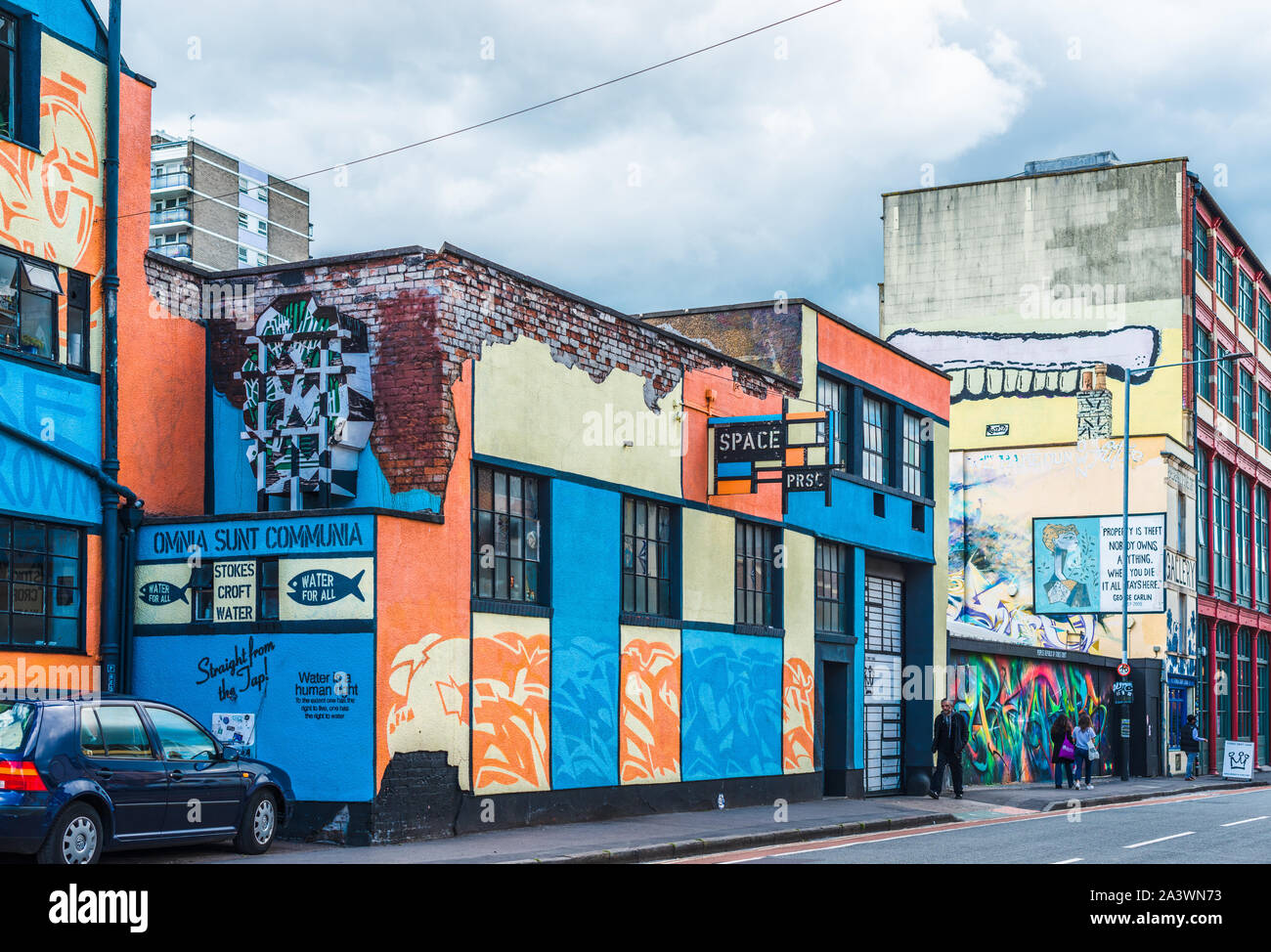Stokes croft peoples republic hi-res stock photography and images - Alamy